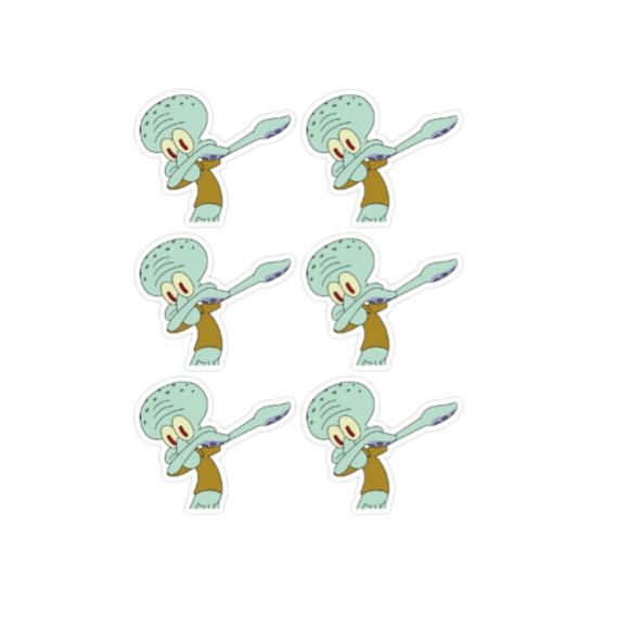 Design | Spongebob Squidward Laminated Vinyl Stickers 73 | Poshmark